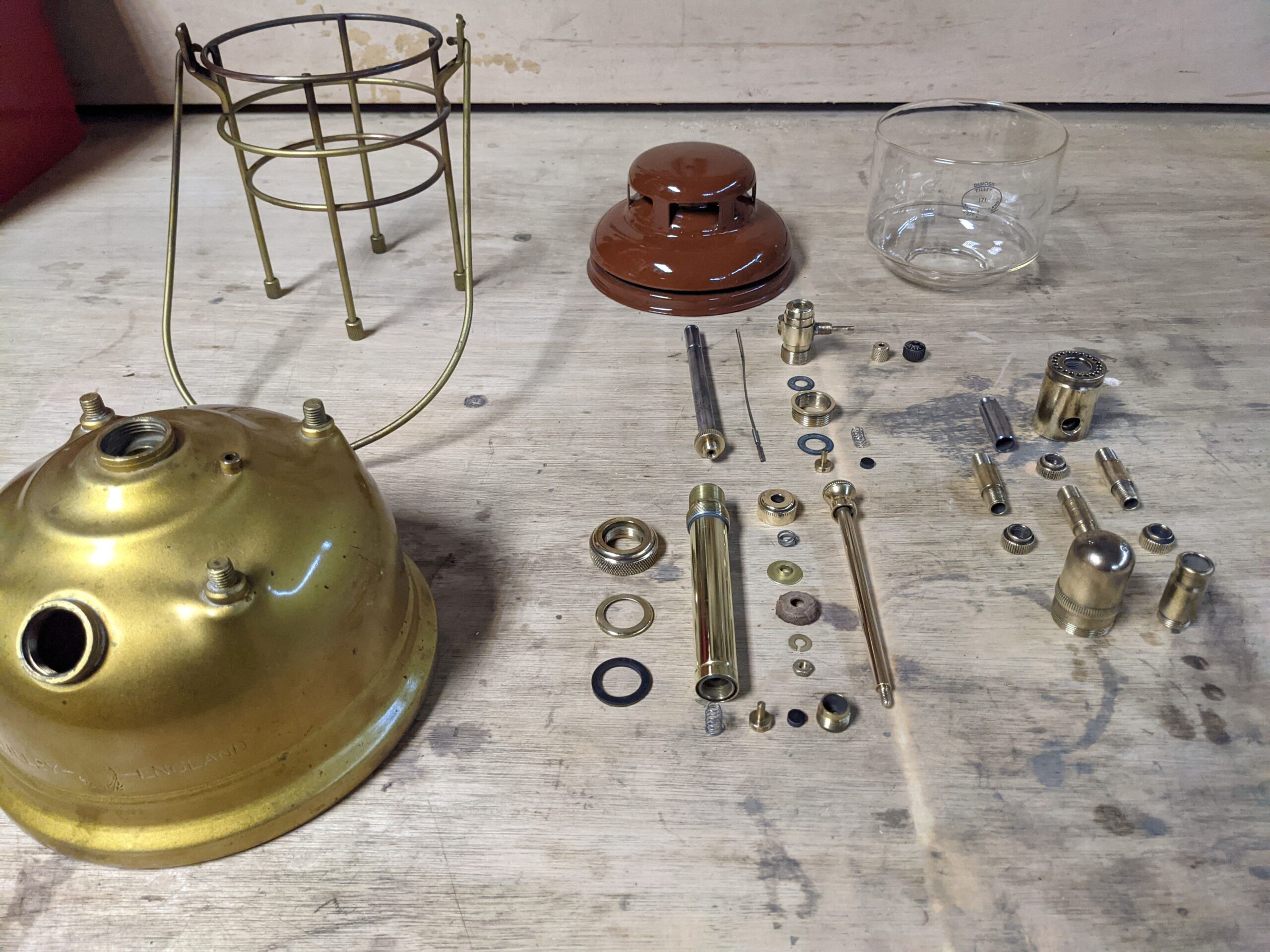 Restoring a Vintage Tilley Paraffin Lamp – Old to New Restorations